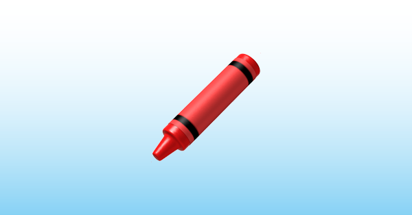 Crayon Emoji 🖍️