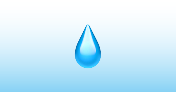 Droplet Emoji 💧
