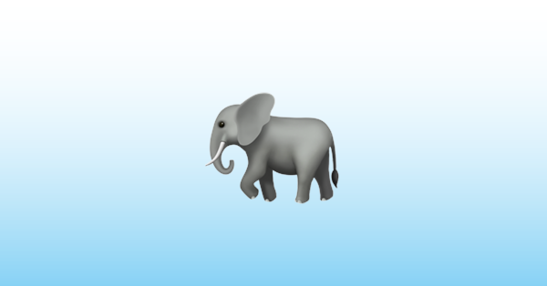 Elephant Emoji 🐘