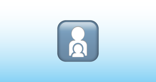 Family: Adult, Child Emoji 🧑‍🧒