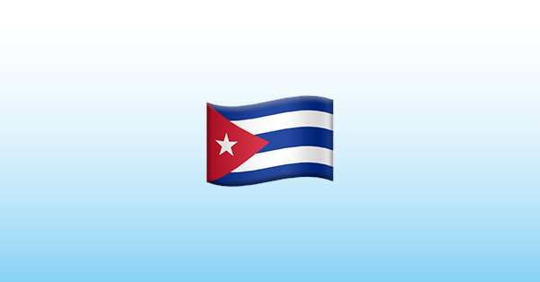 Flag: Cuba Emoji 🇨🇺