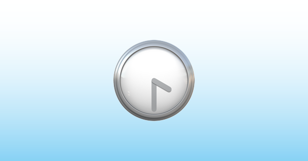 Four-Thirty Emoji 🕟