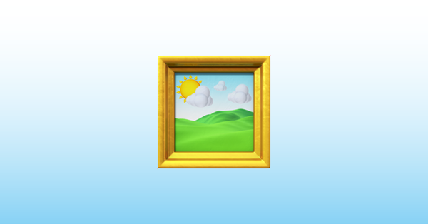 Framed Picture Emoji 🖼️