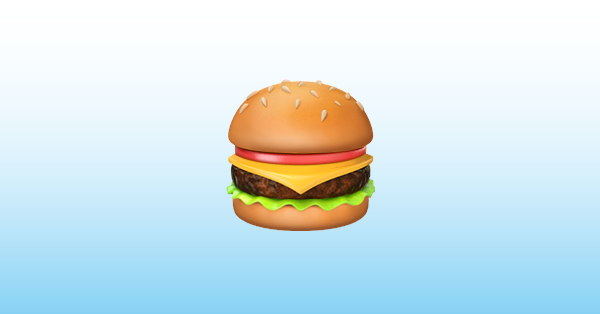 Hamburger Emoji 🍔