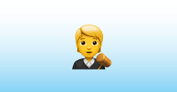 Dommer Emoji 🧑‍⚖️
