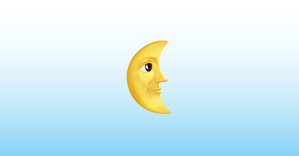 Emoji Faccia Di Luna Emoji Faccia Di Luna