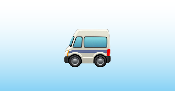 Minibus Emoji 🚐