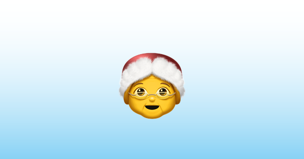Mrs. Claus Emoji 🤶