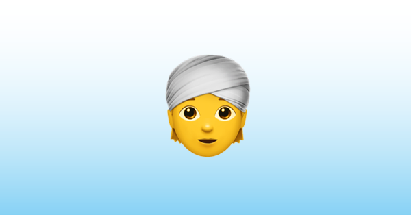 Person Wearing Turban Emoji 👳