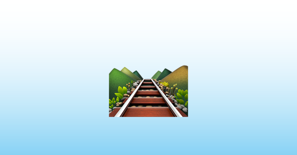 Railway Track Emoji 🛤️