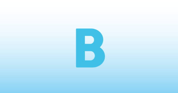 Regional Indicator Symbol Letter B Emoji