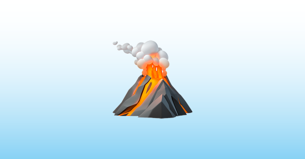 Volcano Emoji 🌋