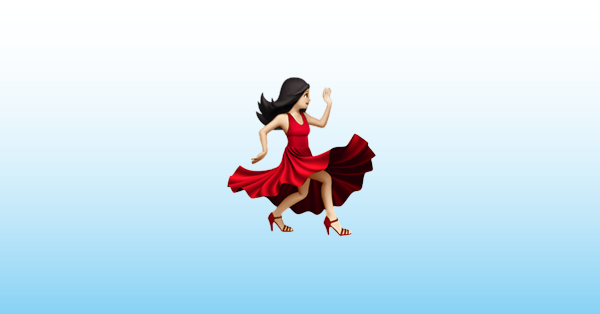 Danser: lys teint Emoji 💃🏻
