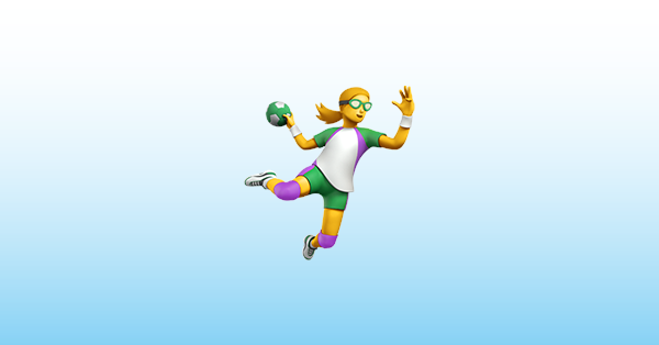 Handballeuse Emoji 🤾‍♀️